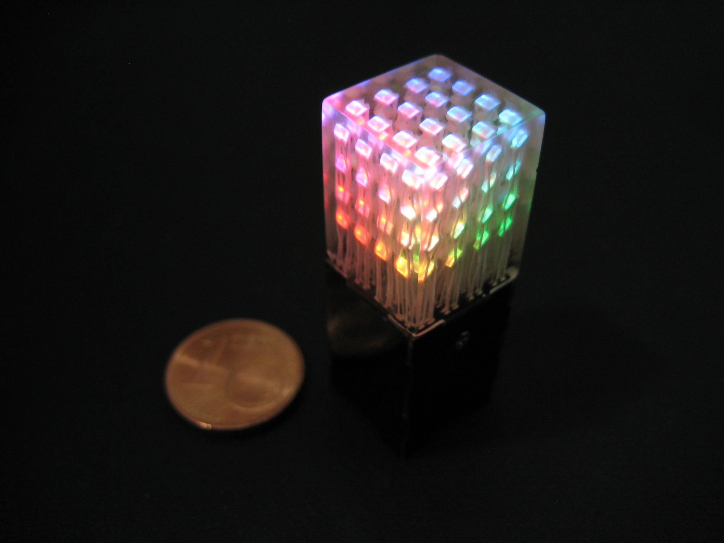 LED Cube Pendant - Worlds Smallest LED Cube : 44 Steps (with Pictures ...