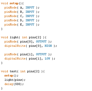 Controlling 20 Led's From 5 Arduino Pins Using Charlieplexing : 8 Steps ...