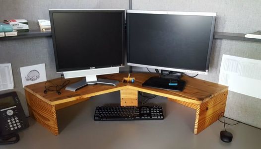 Computer Monitor Riser : 4 Steps (with Pictures) - Instructables