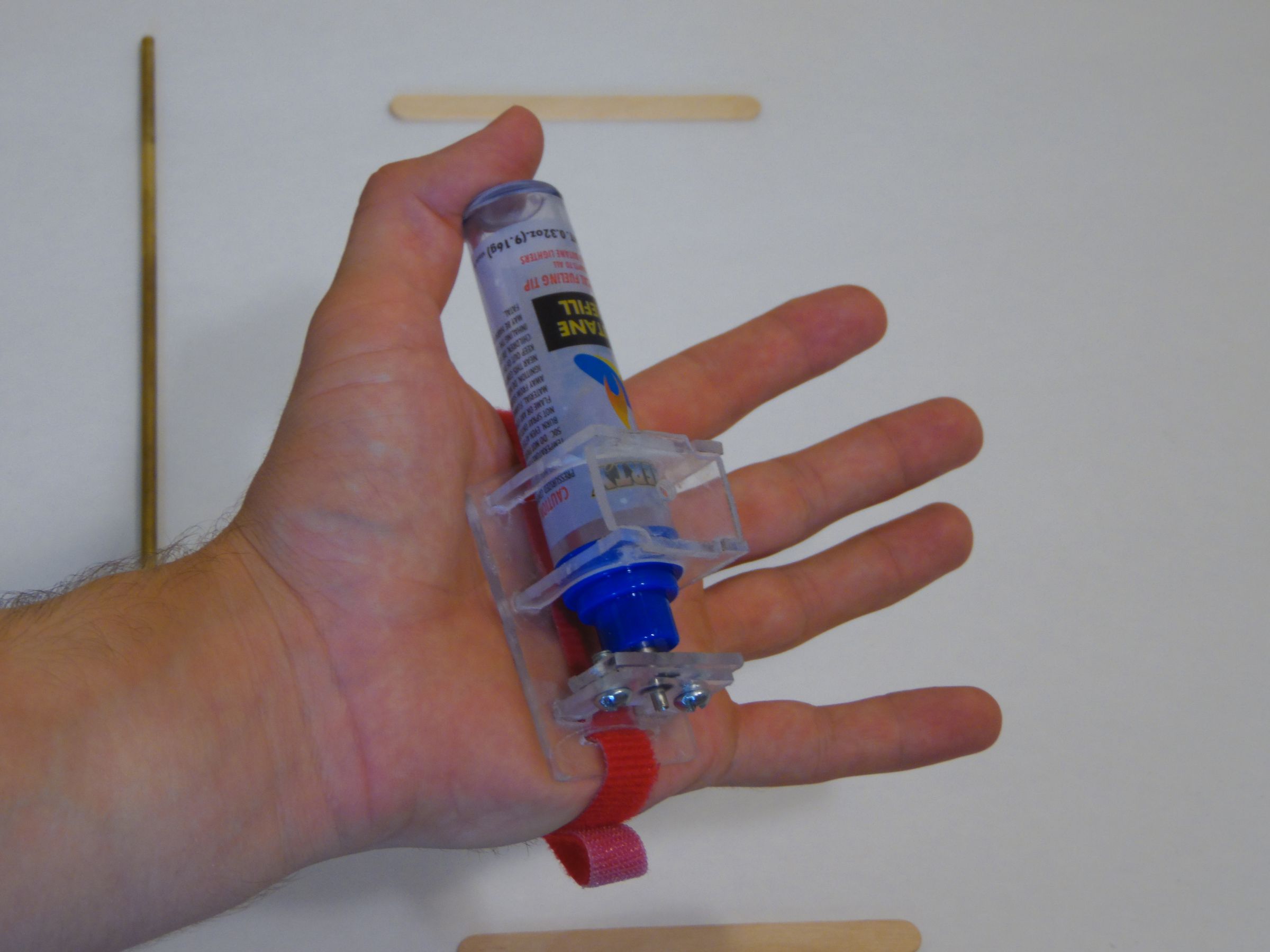 Palm Mounted Hand Flamethrower - Mk. 3 : 8 Steps (with Pictures ...