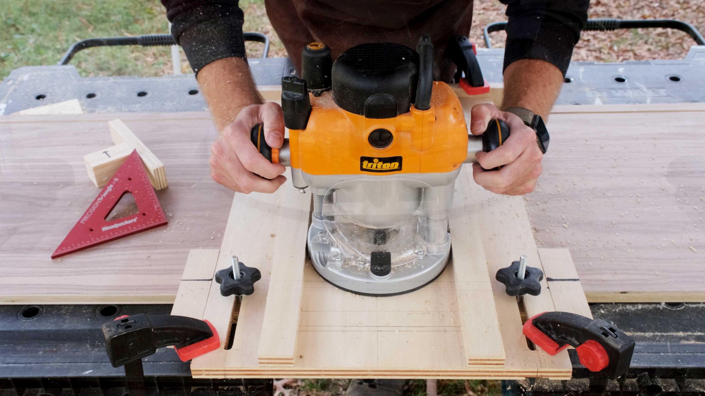 How to Make a Stopped Dado Jig for Any Router : 9 Steps (with Pictures ...