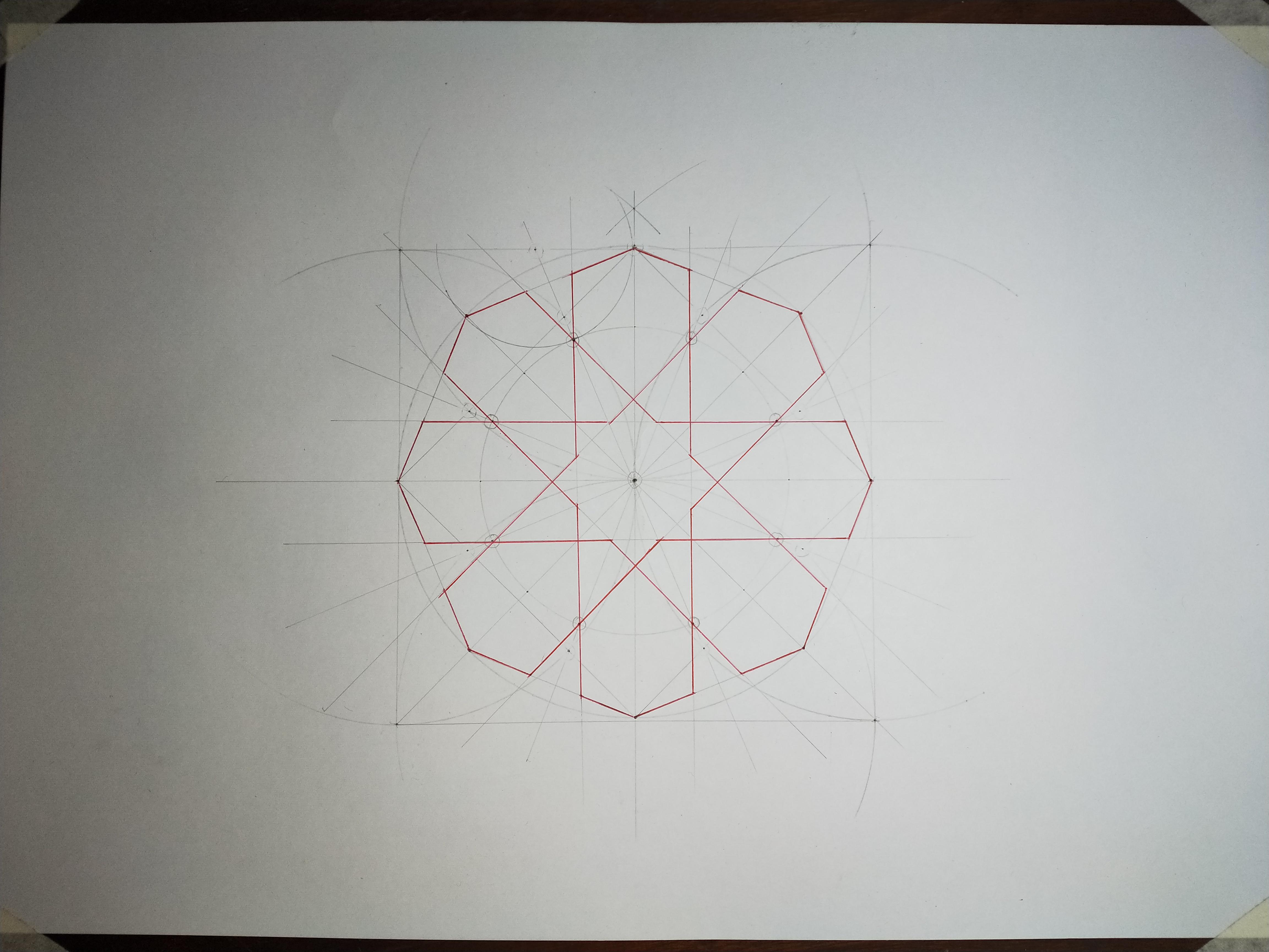 Mathematical Art With Islamic Geometric Patterns : 20 Steps (with ...