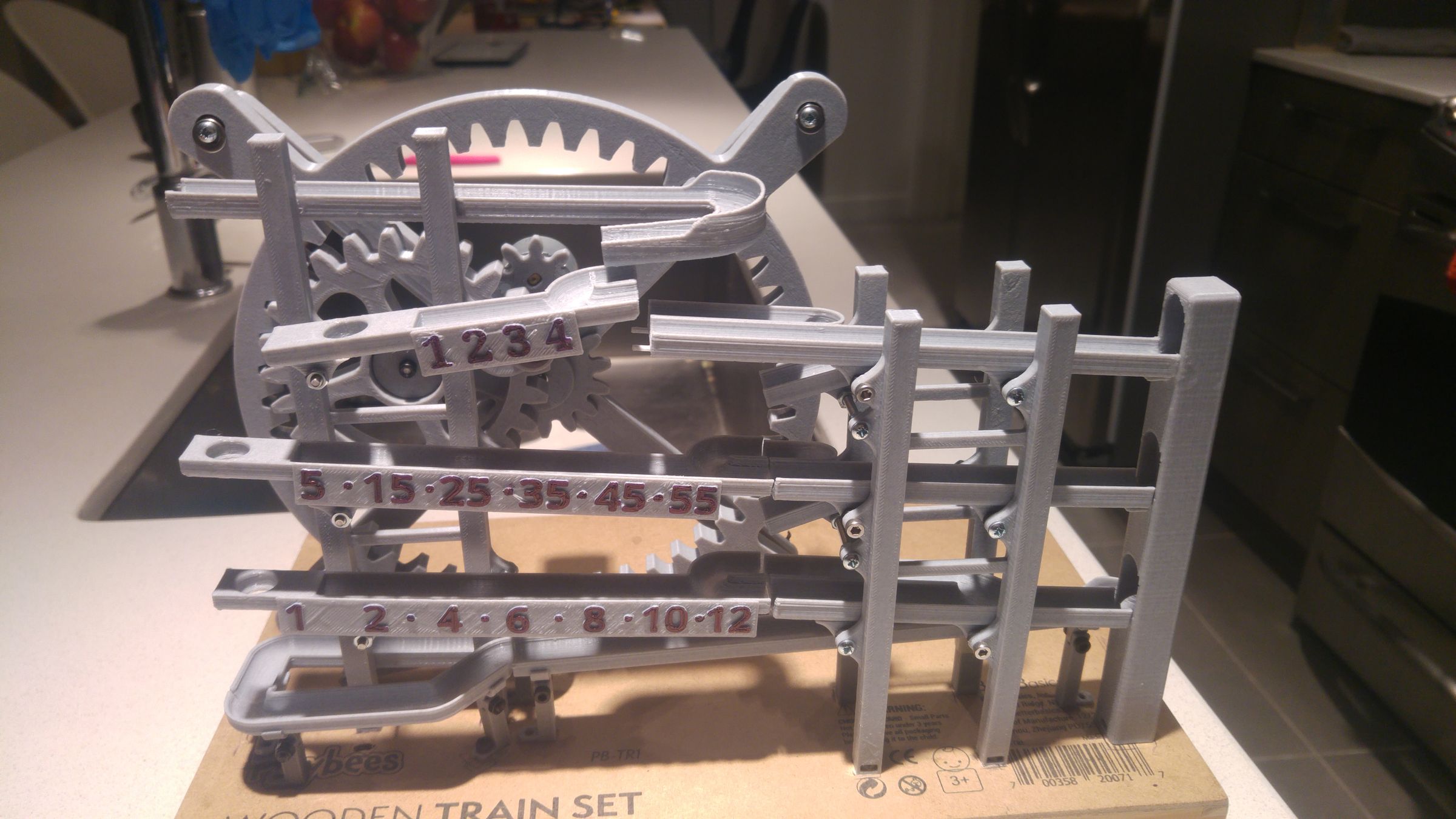 Marble Clock : 12 Steps (with Pictures) - Instructables