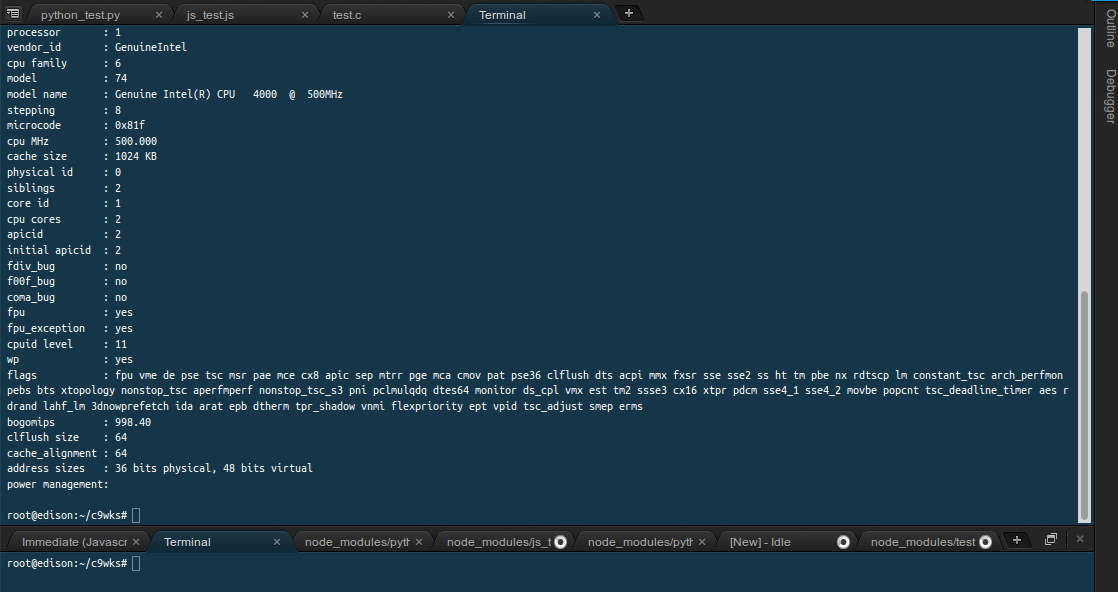 Cloud 9 IDE on Intel Edison : 3 Steps - Instructables