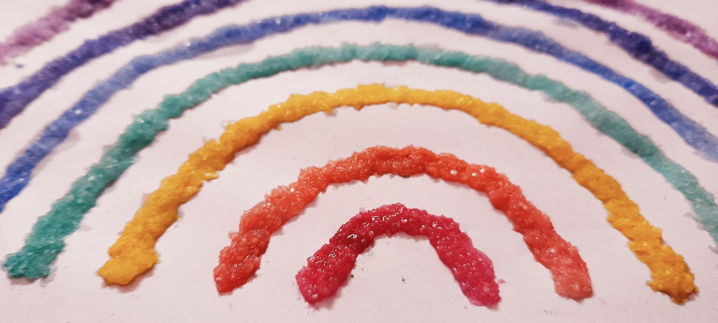 Rainbow: Salt Crystal Painting : 3 Steps (with Pictures) - Instructables