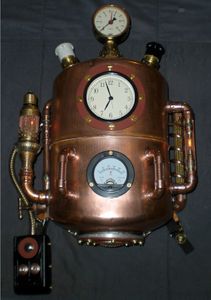 Steampunked Time Traveling Machine : 13 Steps (with Pictures ...