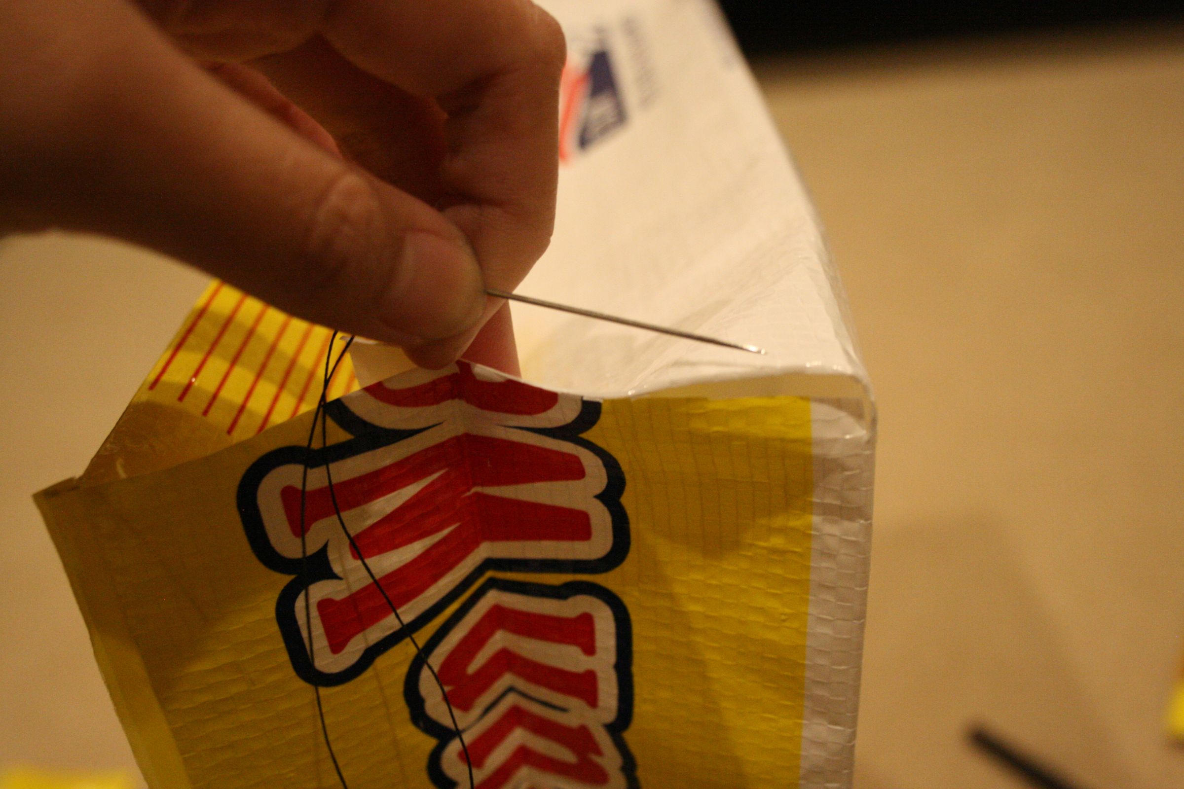 Reusable Grocery Bag Made From a Rice Bag : 11 Steps (with Pictures ...