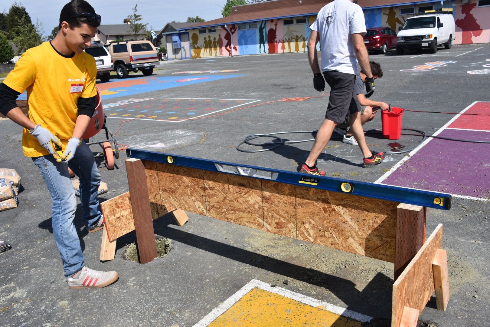 Building a Wall-ball Court : 9 Steps (with Pictures) - Instructables