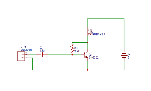 Simple Audio Amplifier Using Single Transistor : 3 Steps (with Pictures ...