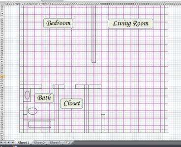 Create Floor Plan Using MS Excel : 5 Steps (with Pictures) - Instructables