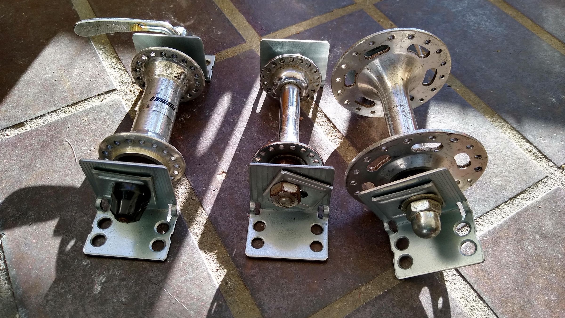 The RatRodRower - a Rowing Machine From Used Bike Parts : 10 Steps ...