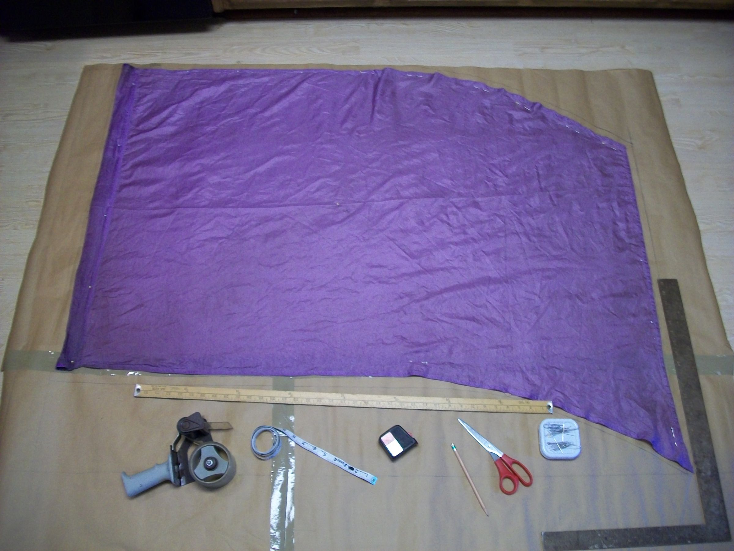 How to Make a Colorguard Practice Flag : 6 Steps - Instructables