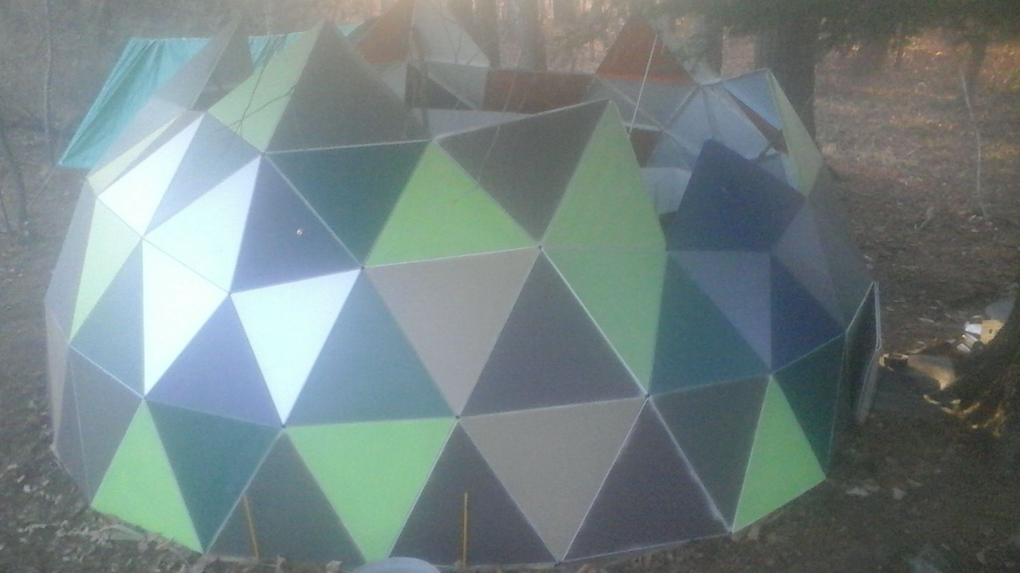 Folding Geodesic Dome : 9 Steps (with Pictures) - Instructables