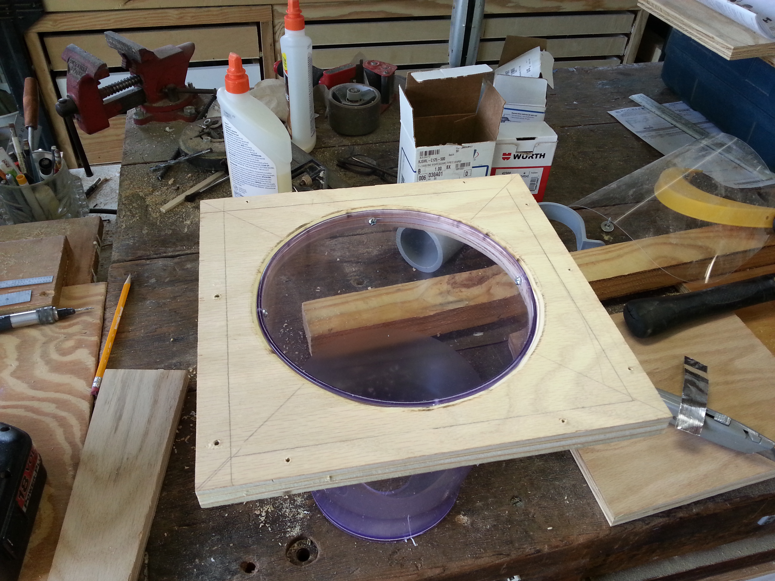 Add a Router Table With Dust Collector to Your Table Saw : 7 Steps ...