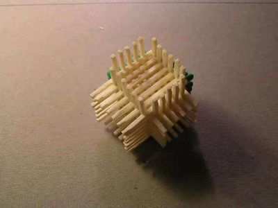 Matchsticks Cube (no Glue) : 8 Steps (with Pictures) - Instructables
