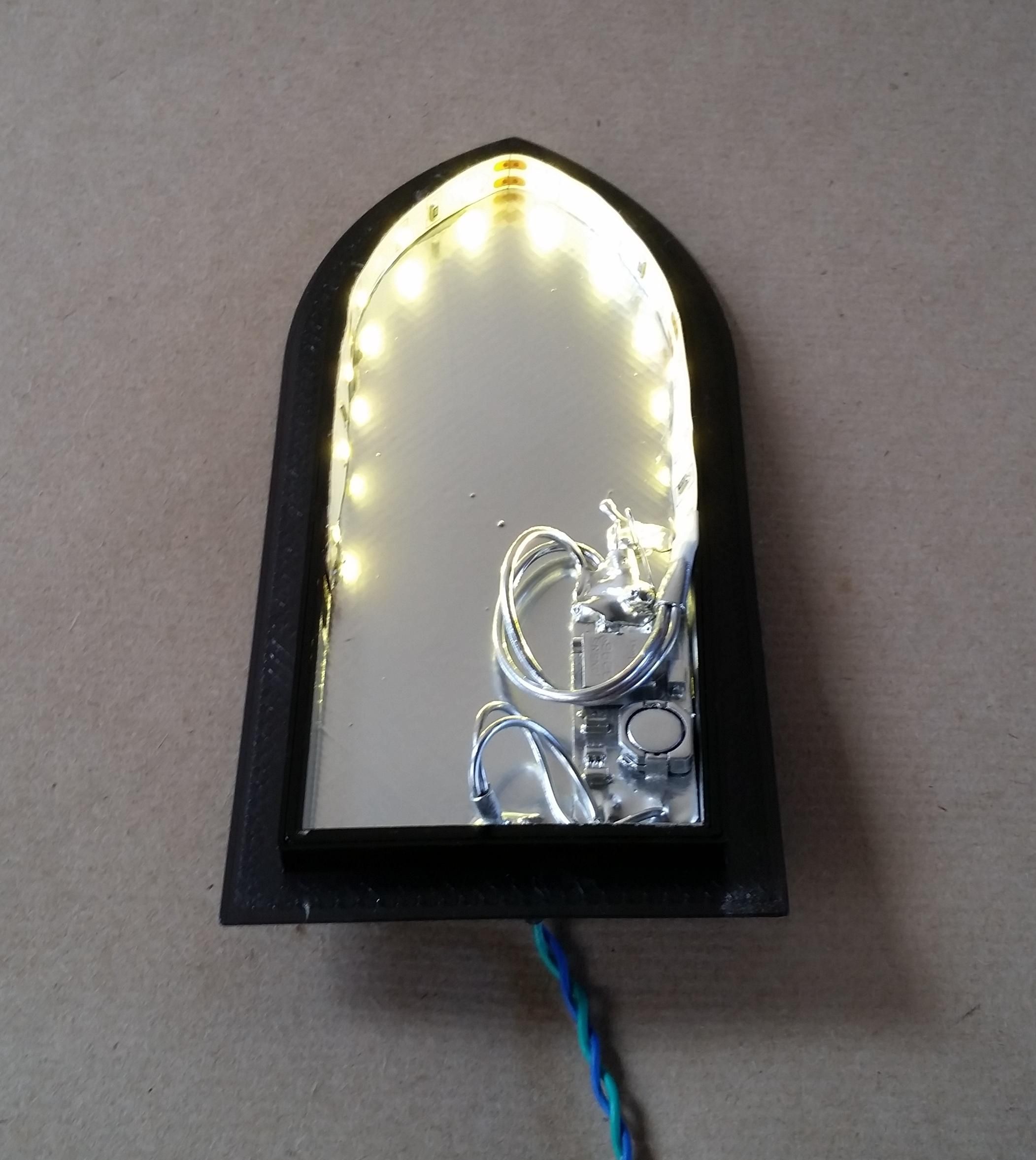 Solar Concrete Gothic Window Lamp (Remix) : 11 Steps (with Pictures ...