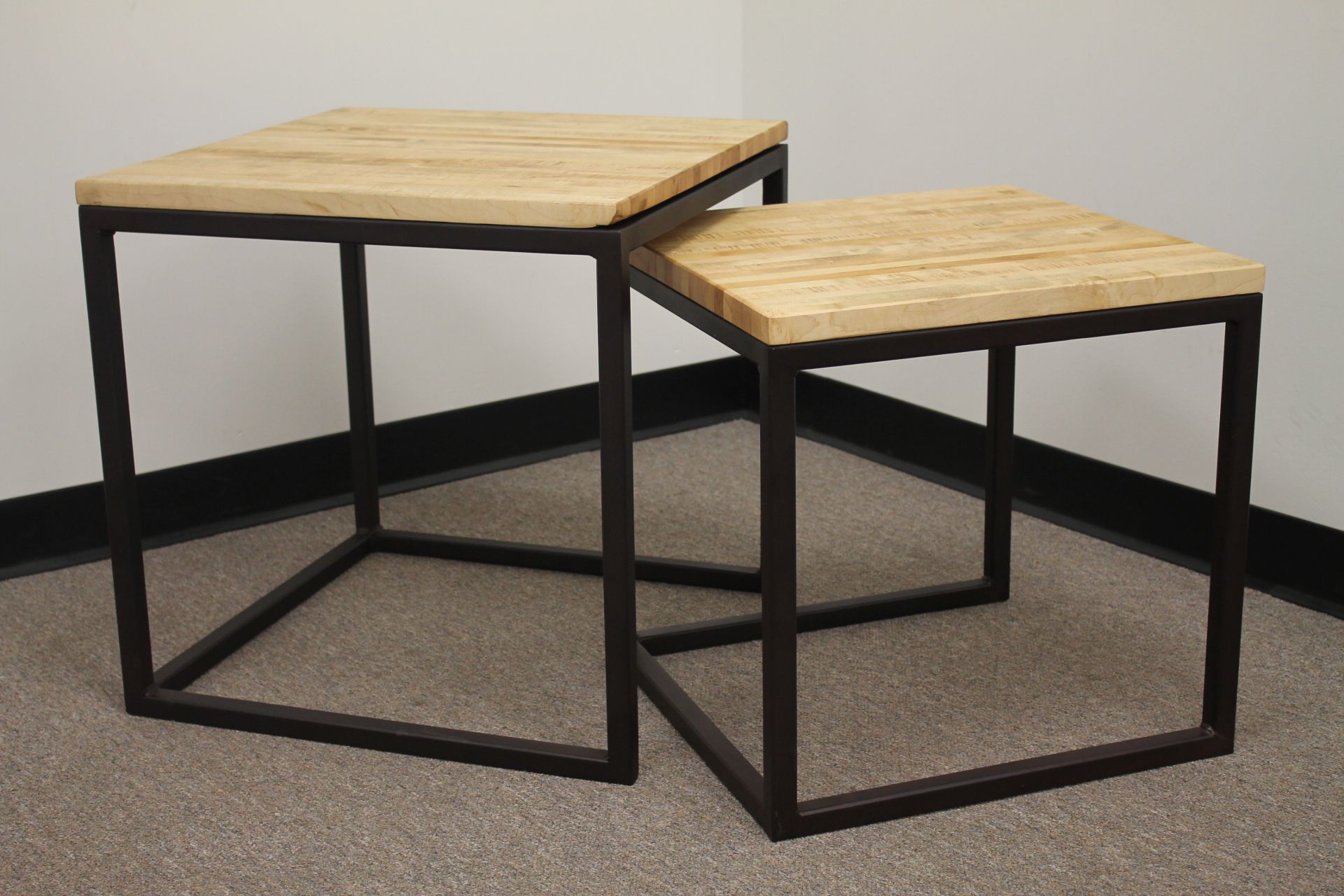Nested Cube Butcher Block Tables : 17 Steps (with Pictures) - Instructables