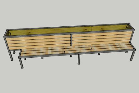 Backyard Planter and Seating : 6 Steps (with Pictures) - Instructables