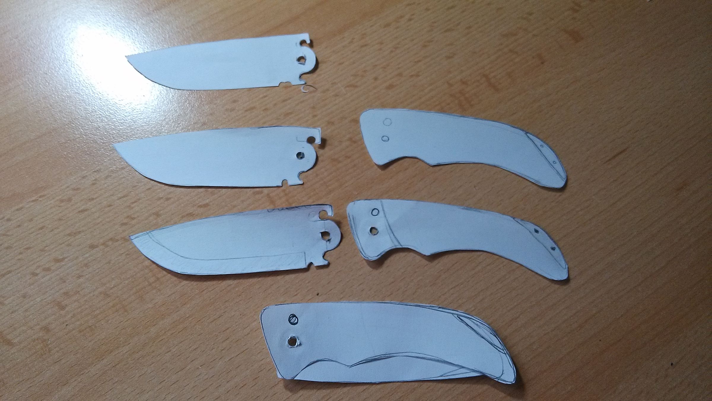 DIY Folding Knife With Button Lock : 11 Steps (with Pictures ...