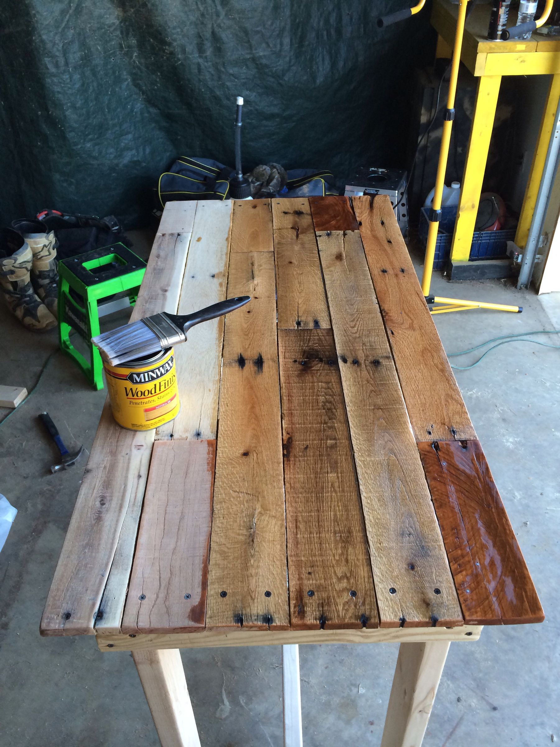 Pallet Table : 7 Steps (with Pictures) - Instructables