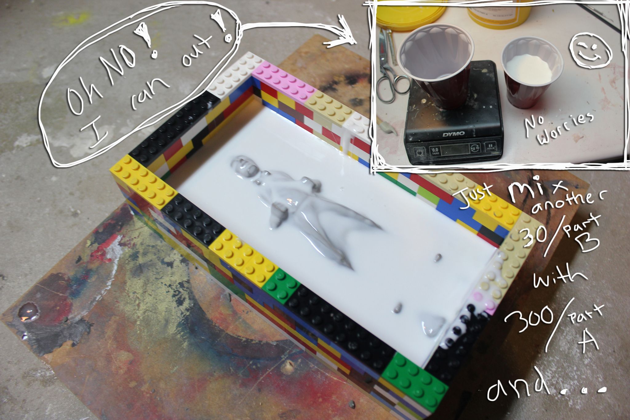 Make a Mold for Your Sculpt or 3D Print! : 24 Steps (with Pictures ...