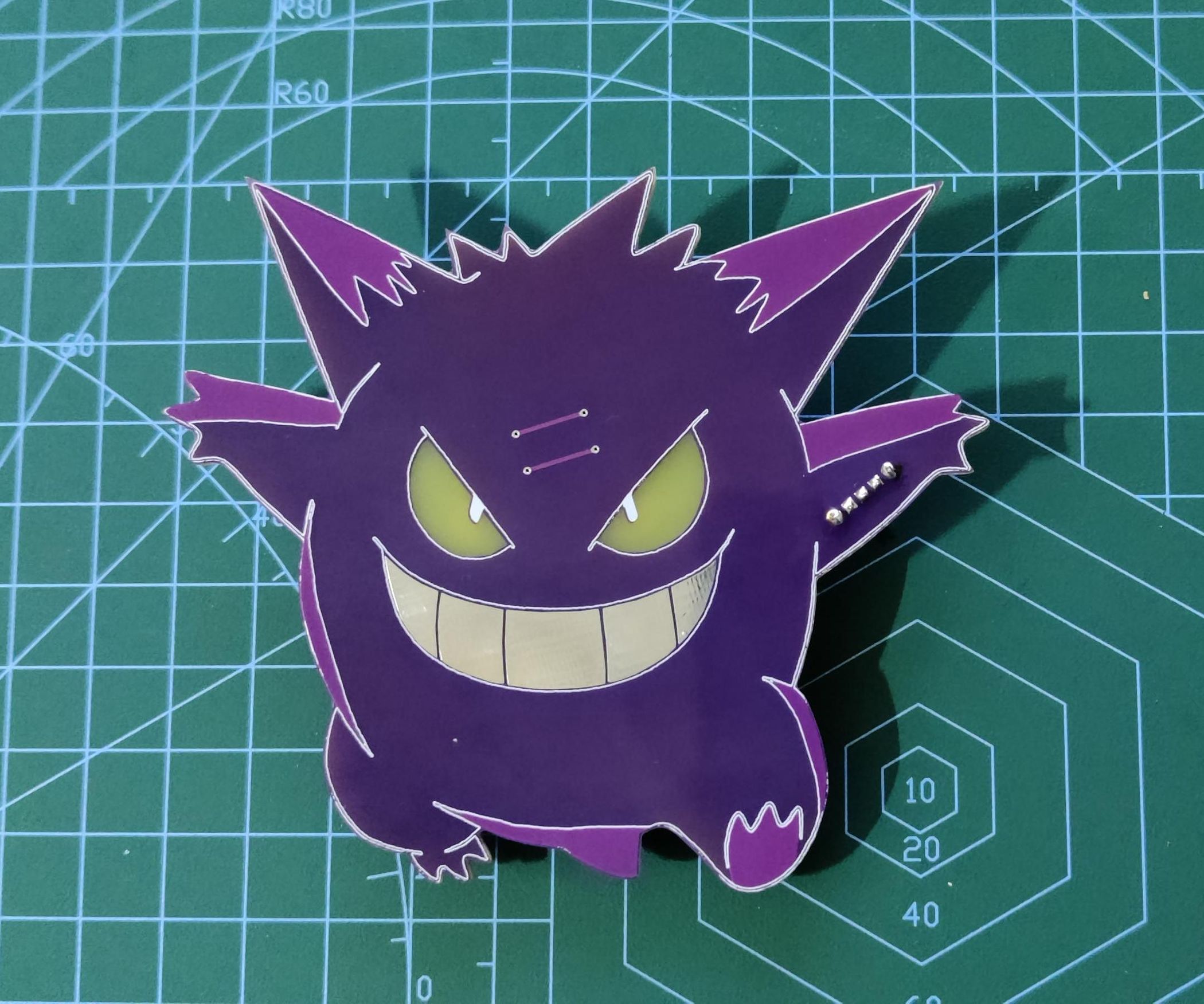 Gengar PCB Art : 9 Steps (with Pictures) - Instructables