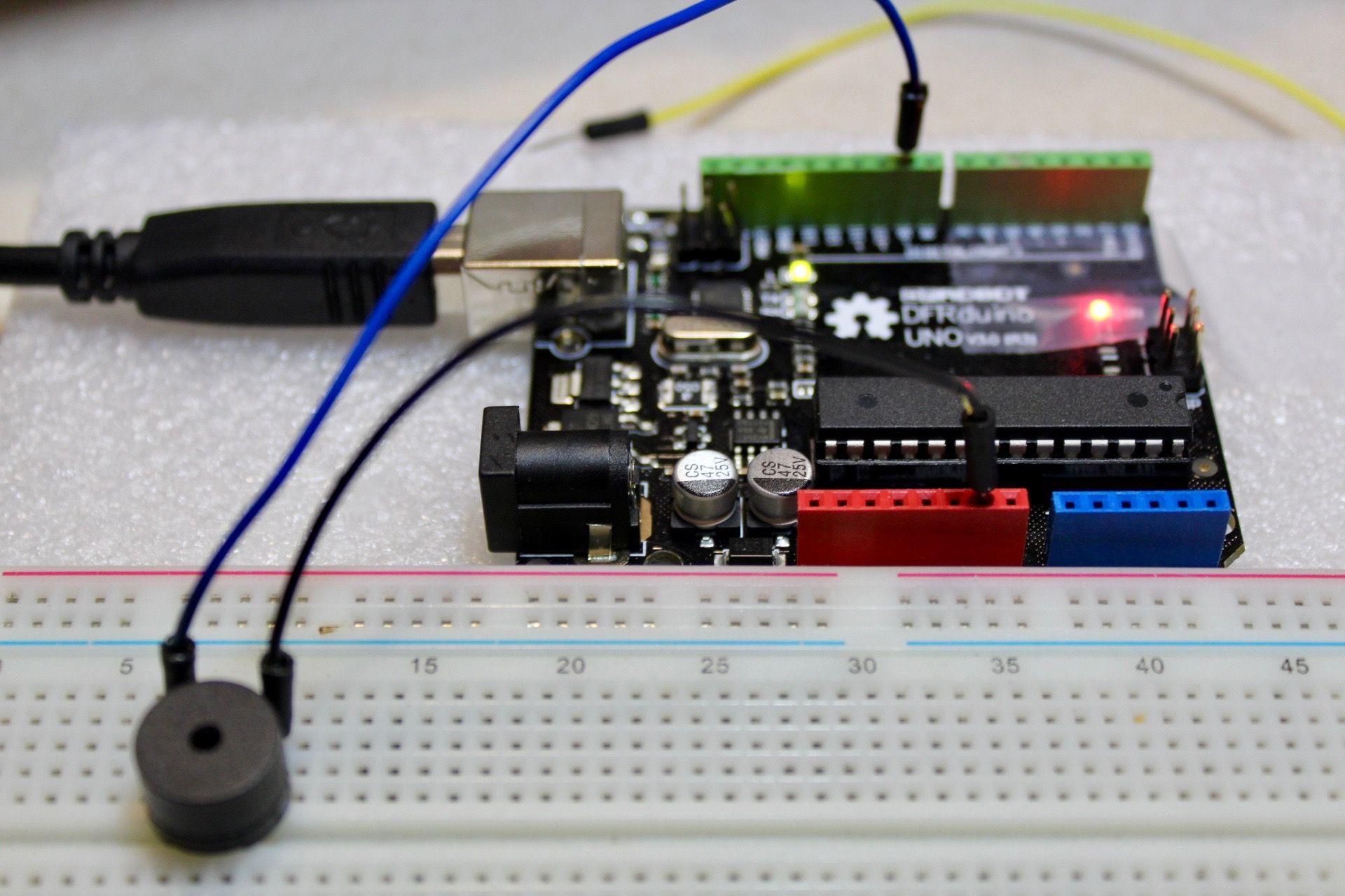 8 Bit Electronic Music Using a Vibrations From Piezo Buzzer : 4 Steps ...