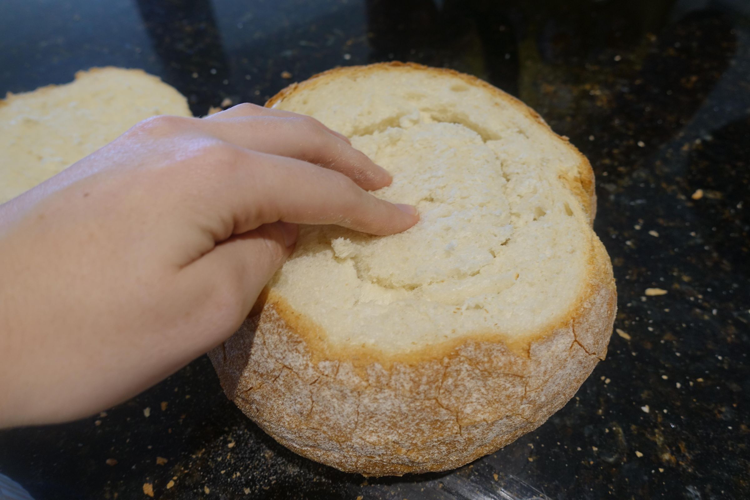 Warm Spinach Dip Cobb Loaf : 6 Steps (with Pictures) - Instructables