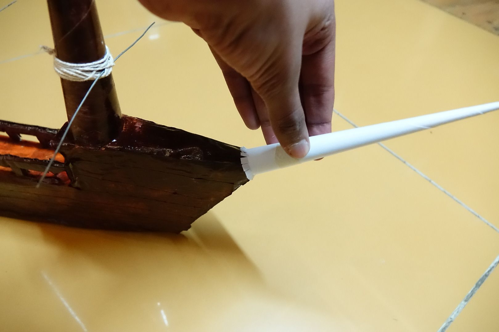 How to Make a Cardboard Model Ship : 15 Steps (with Pictures ...
