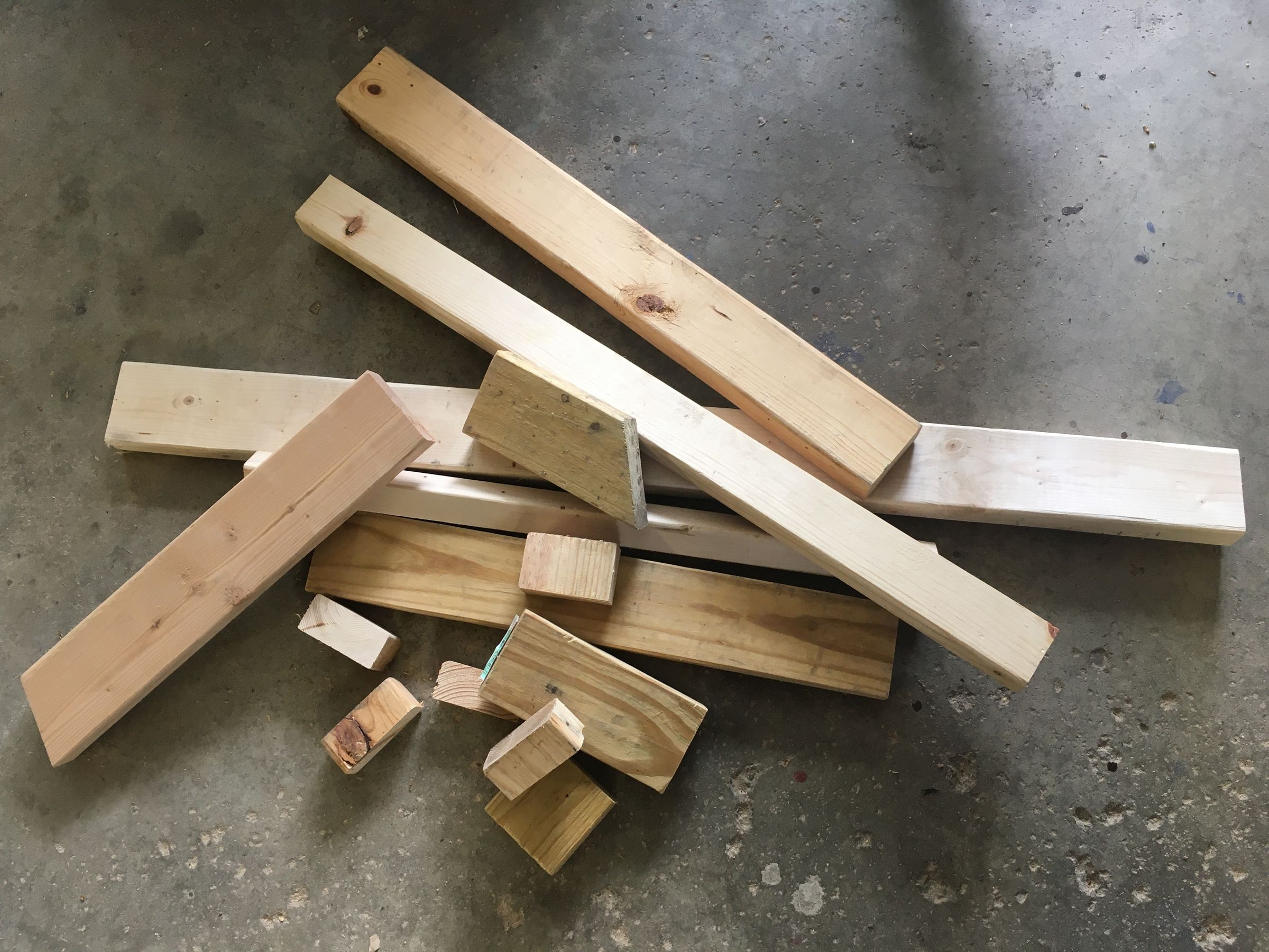 Easy - Scrap 2x4 End Grain Flag : 12 Steps (with Pictures) - Instructables