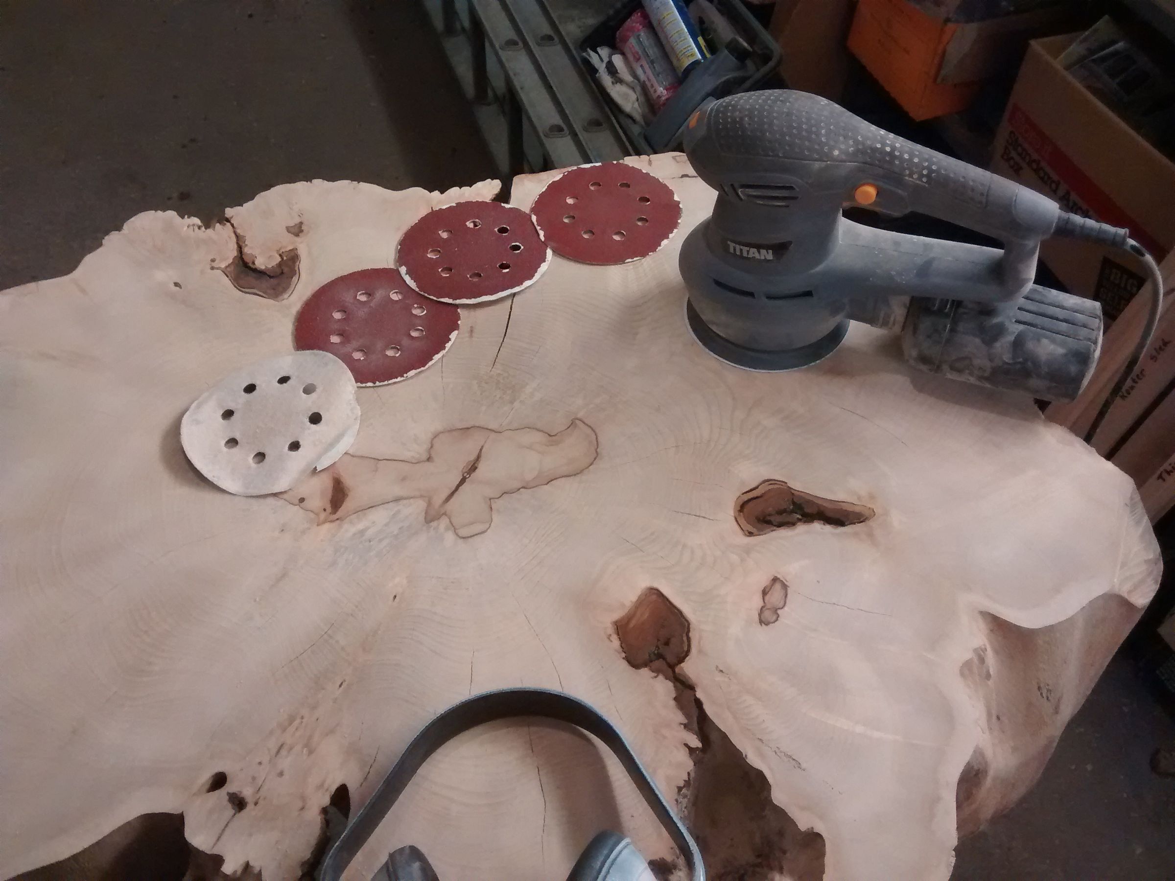 Large Log Slice Table : 9 Steps (with Pictures) - Instructables