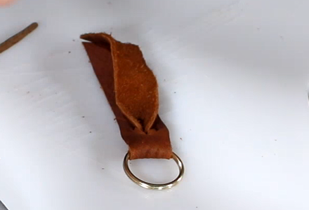 Bleed Knot Leather Keychain : 6 Steps (with Pictures) - Instructables
