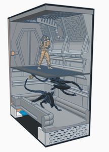 Aliens Movie Book Nook Diorama : 7 Steps (with Pictures) - Instructables