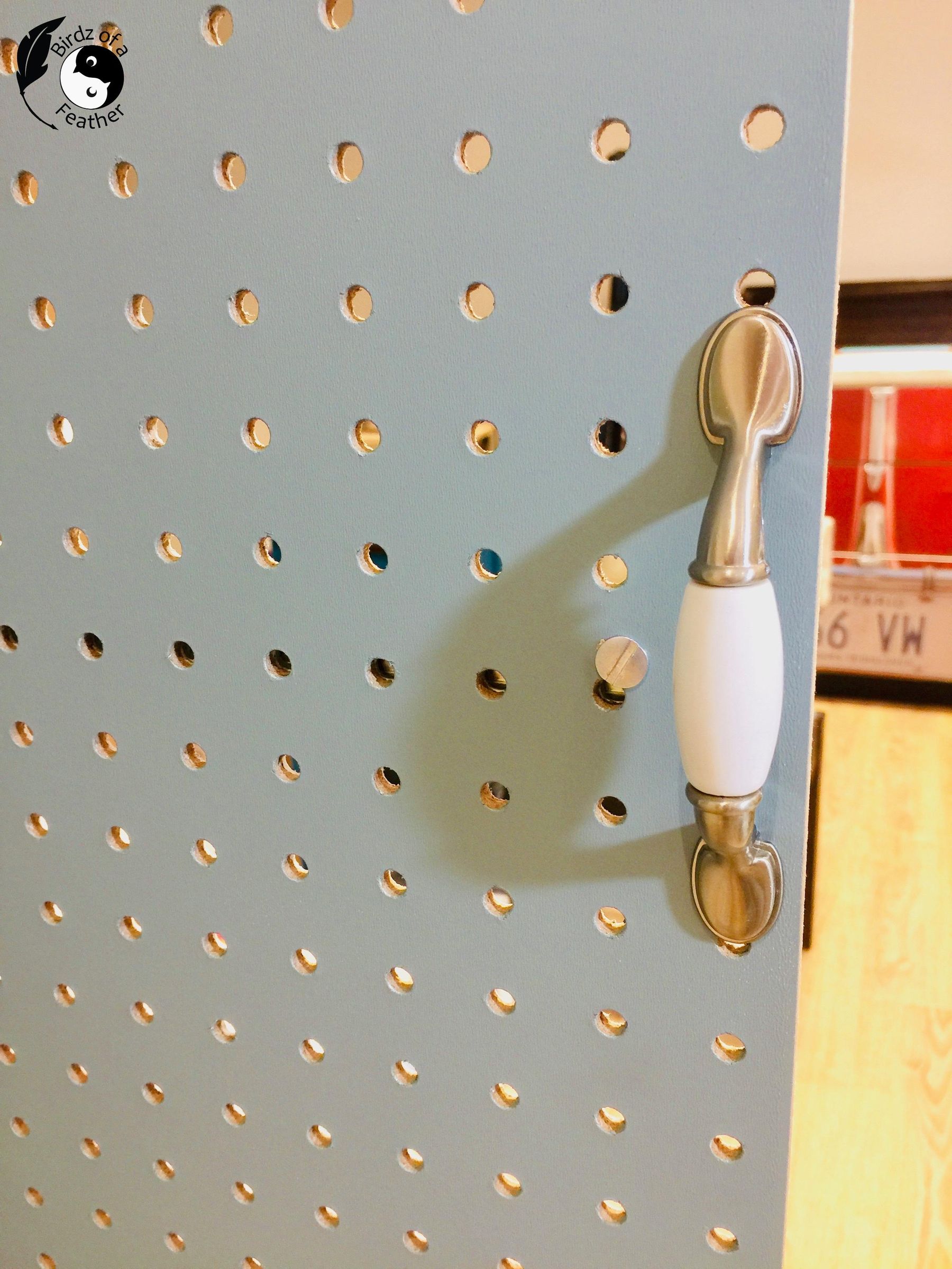 How to Make a Pull Out Pegboard Organizer : 11 Steps (with Pictures ...