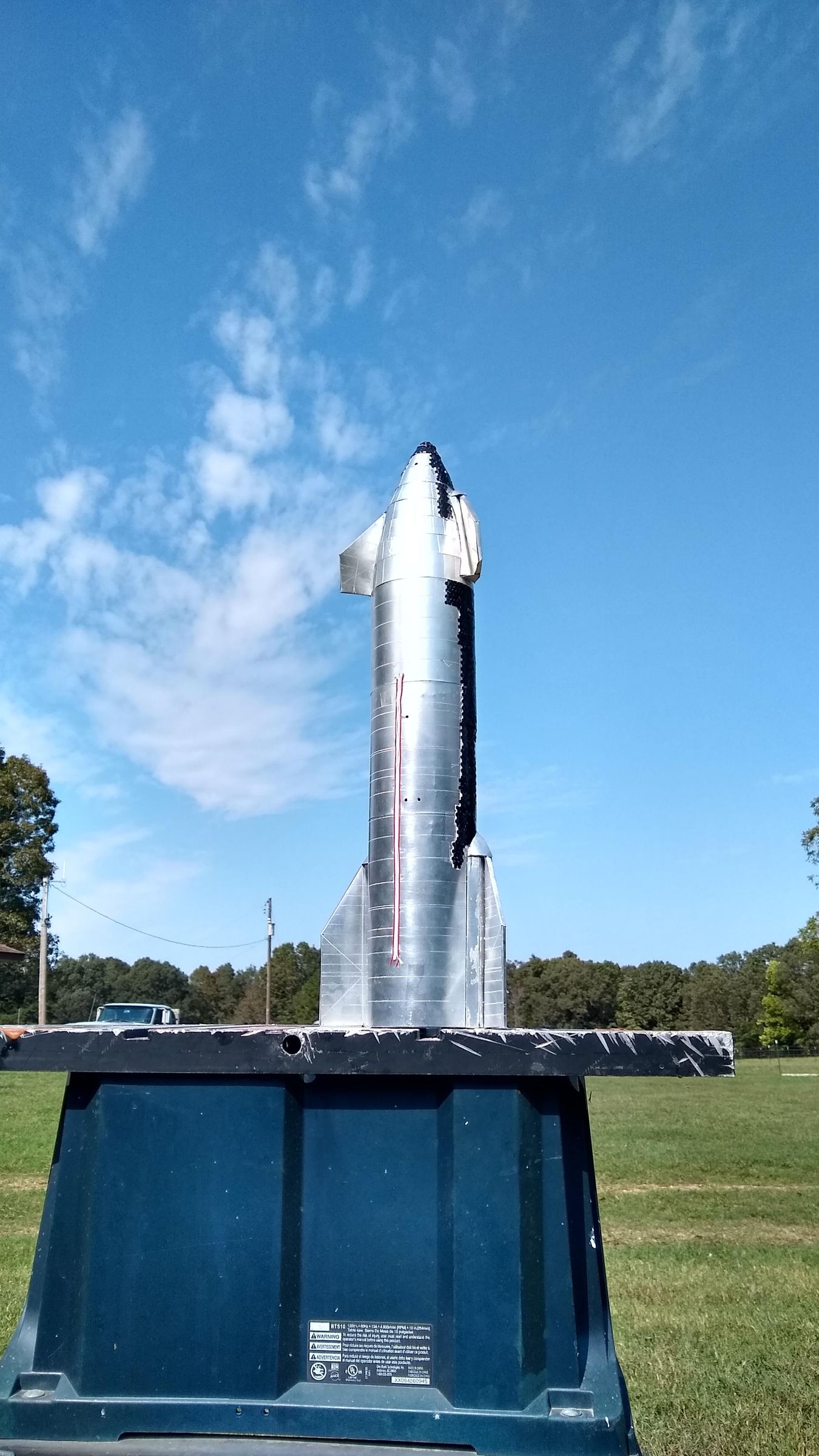 "Starship SN20" Metal 1:100 Scale Model : 17 Steps (with Pictures ...