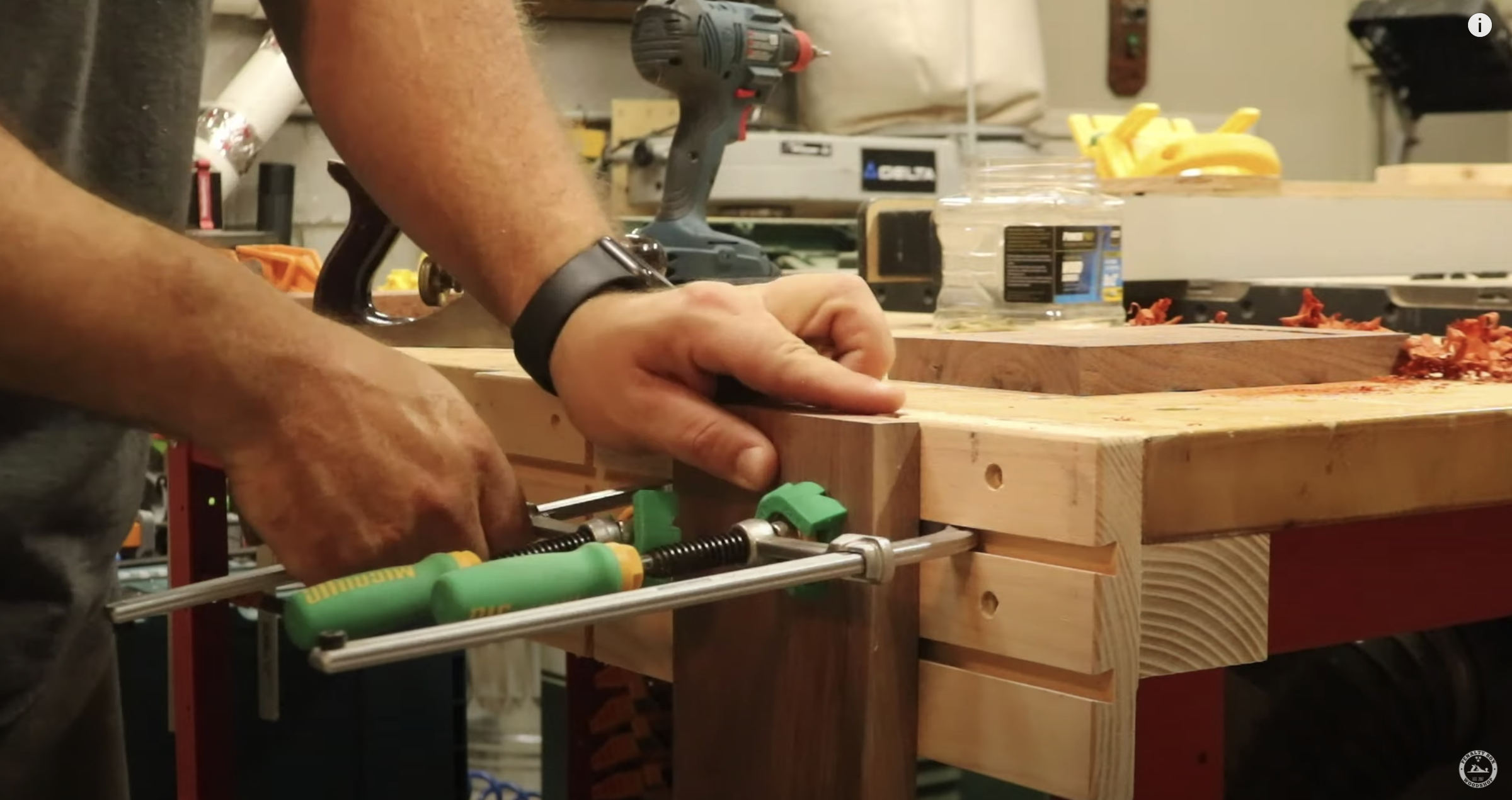 DIY Woodworking Bench Vise - Quick and Easy Shop Project : 7 Steps ...