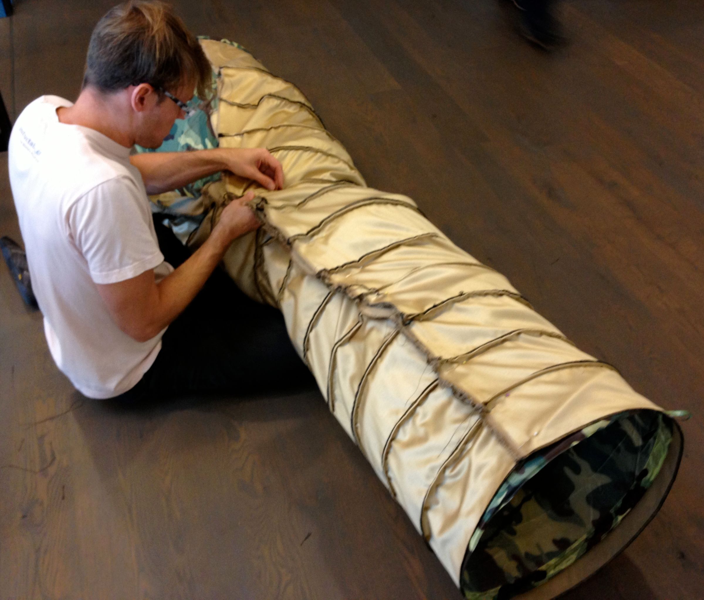 Dune Giant Sandworm Shai Hulud Costume : 9 Steps (with Pictures ...