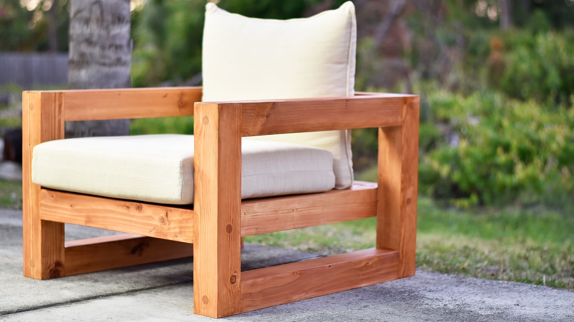 Modern Outdoor Chair : 8 Steps (with Pictures) - Instructables