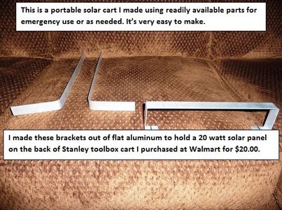 Portable DIY Solar Cart - Instructables