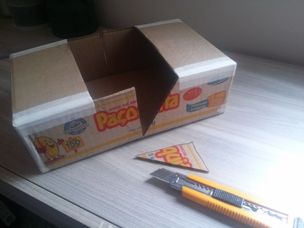DIY Multipurpose Storage Box (reuse Cardboard Box) : 5 Steps (with ...
