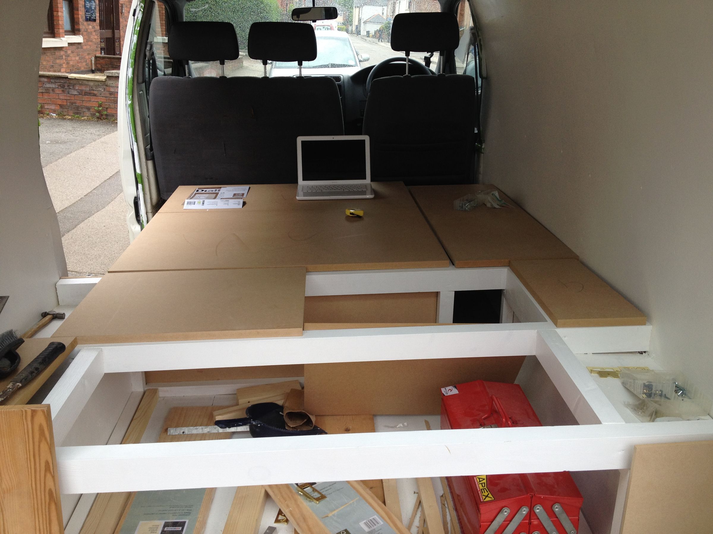 White Van Camper Conversion : 10 Steps (with Pictures) - Instructables