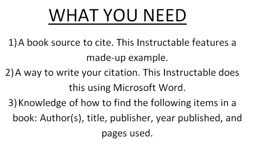 How to Cite a Book in Turabian Format (Bibliography and Footnote) : 10 ...