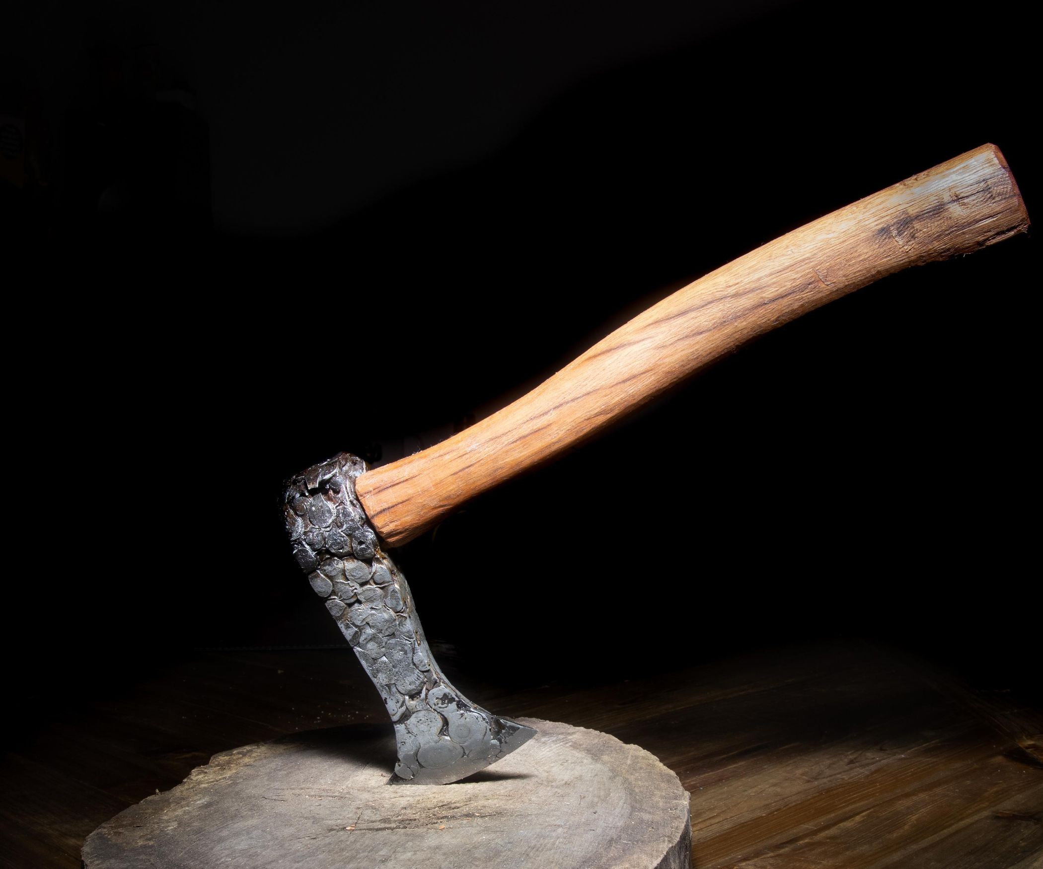 Axe Made From Bike Chain and an Old Rasp. Aka: Mad Maxe! : 13 Steps ...