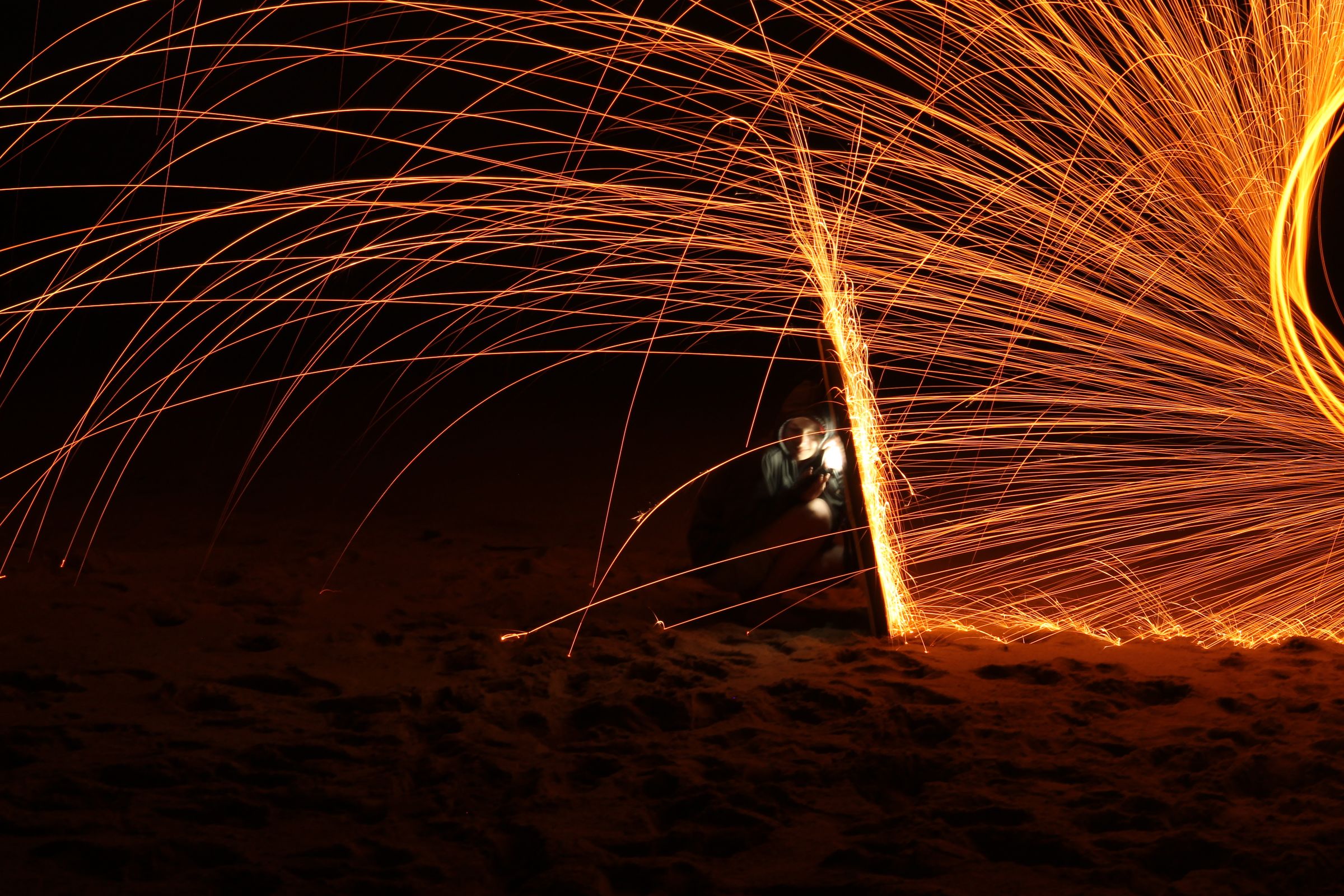 The Ring of Fire: a Cheap Steel Wool Pyrotechnic Display : 12 Steps ...