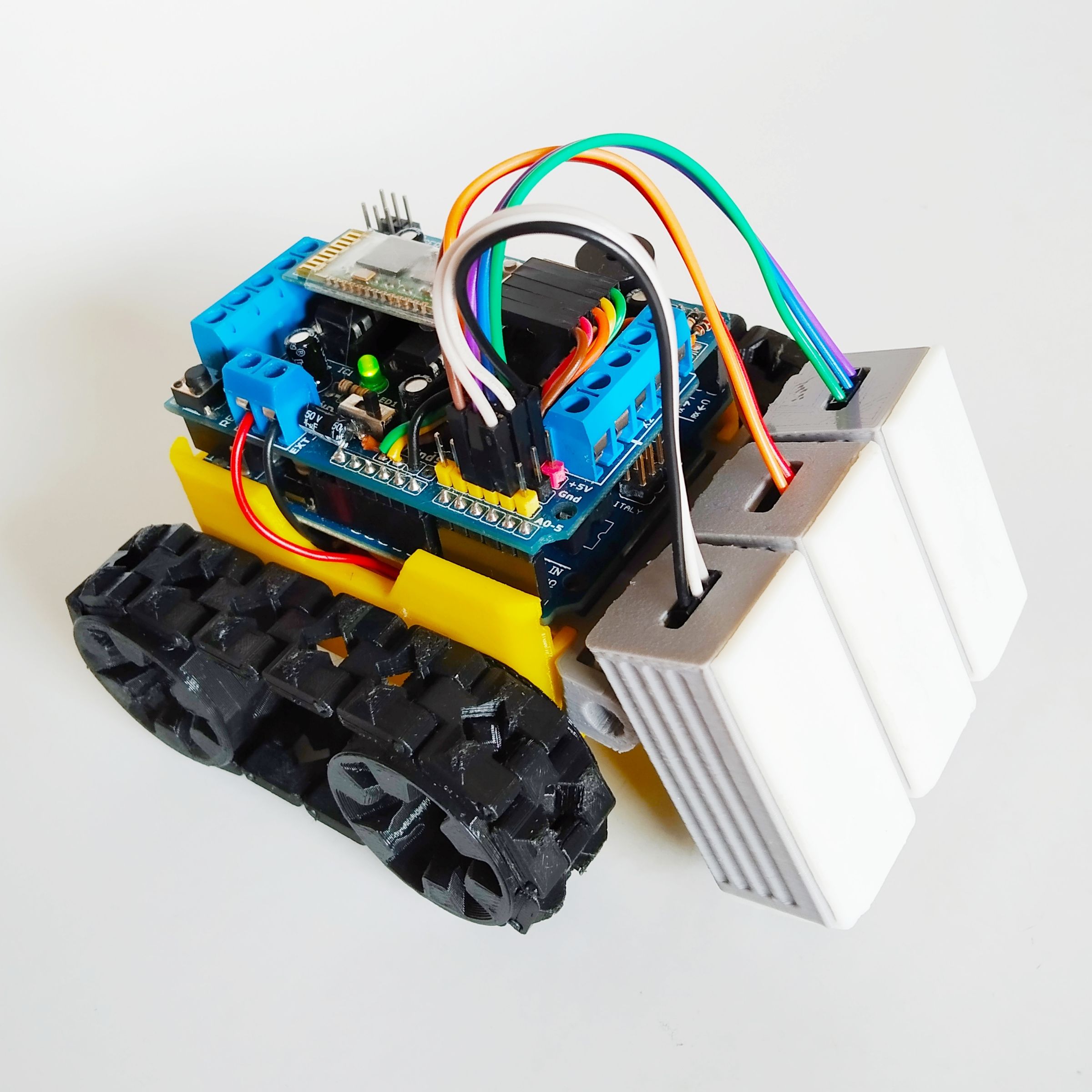 How to Build SMARS Robot - Arduino Smart Robot Tank Bluetooth : 16 ...