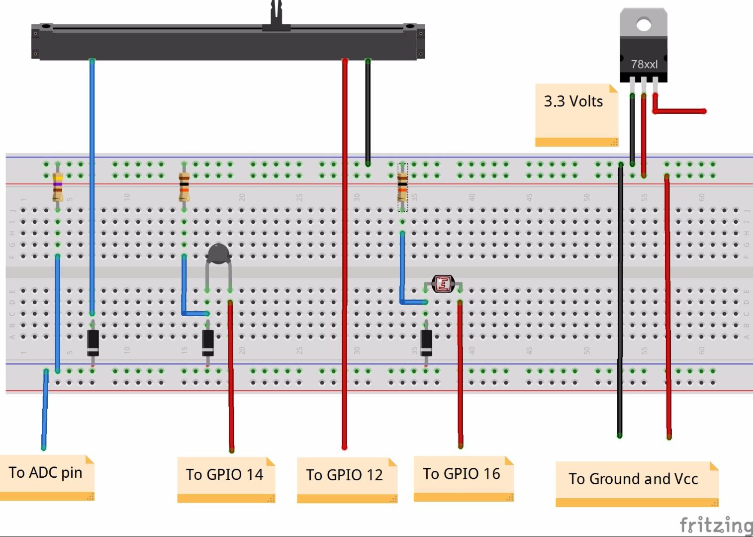 Pionero zona Judías verdes arduino multiple analog sensors Médula ósea ...