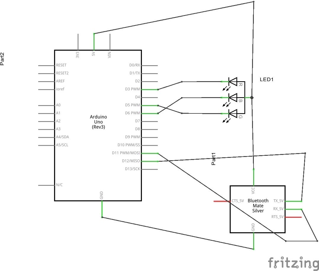 Android Controlled RGB LED Using Arduino : 6 Steps (with Pictures ...