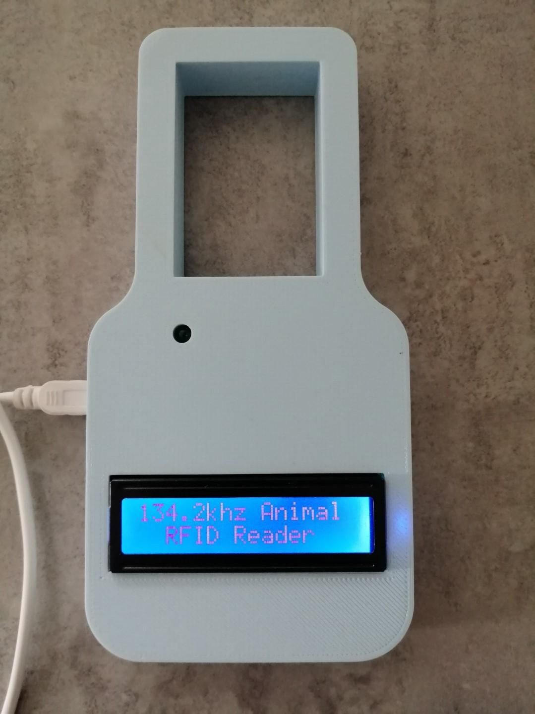 Animal Micro Chip Scanner RFID Reader Arduino : 4 Steps (with Pictures ...