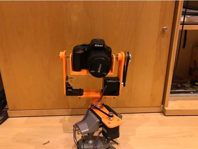 Pan and Tilt Mechanism for DSLR Time Lapses : 7 Steps (with Pictures ...