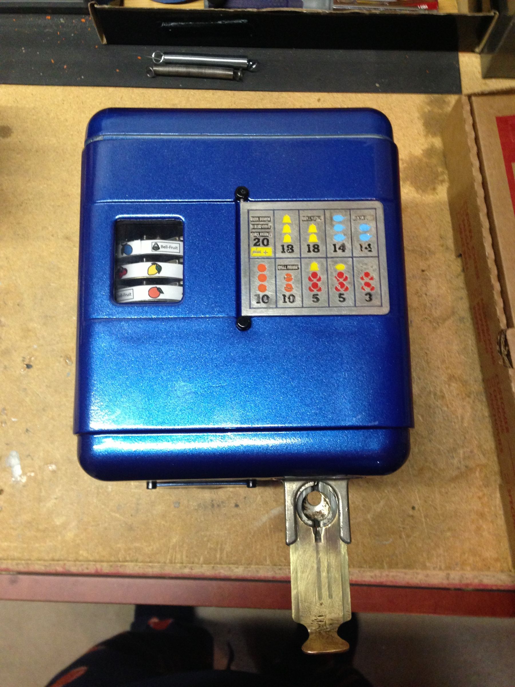 Mills Vest Pocket Slot Machine Restoration : 19 Steps (with Pictures ...